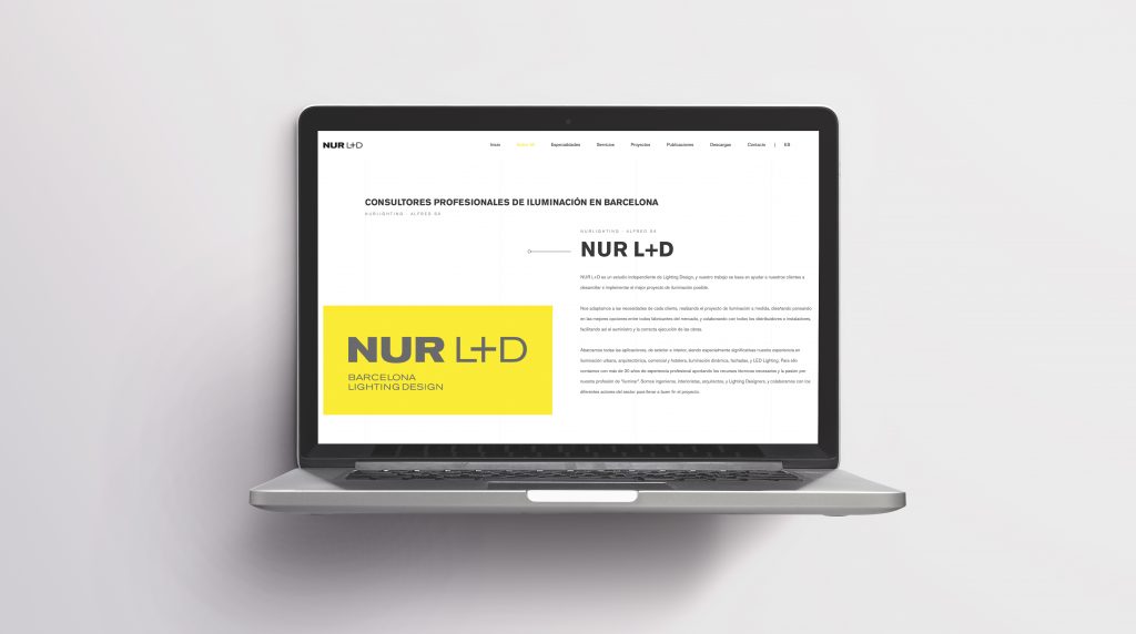 Story Nurlighting Website - Irantzu Suberviola UX/UI Designer